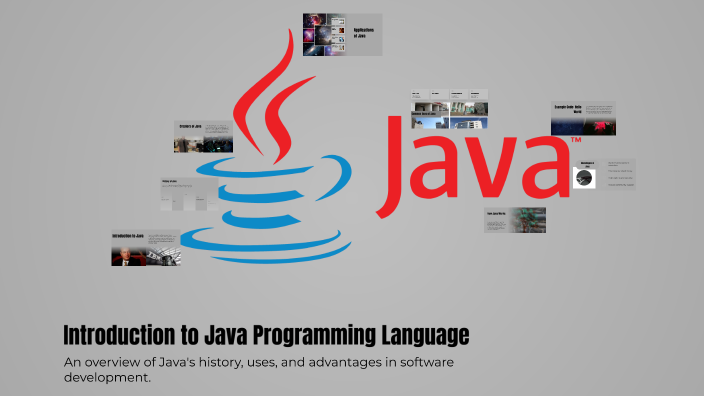 Introduction to Java Programming Language by Kacper Kalinowski on Prezi