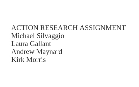 ACTION RESEARCH: VISUAL AIDS by Kirk Morris on Prezi