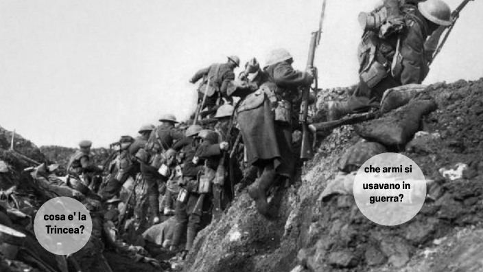 Le nuove armi e la vita in trincea by Matteo Facchini on Prezi