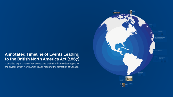 Annotated Timeline of Events Leading to the British North America Act ...