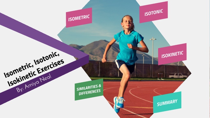 Isometric, Isotonic, Isokinetic Exercises by Amiya Neal on Prezi