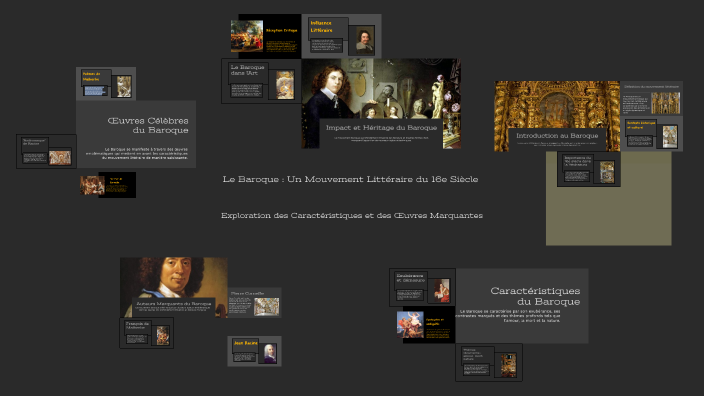 Le Baroque : Un Mouvement Littéraire du 16e Siècle by shems bouras on Prezi