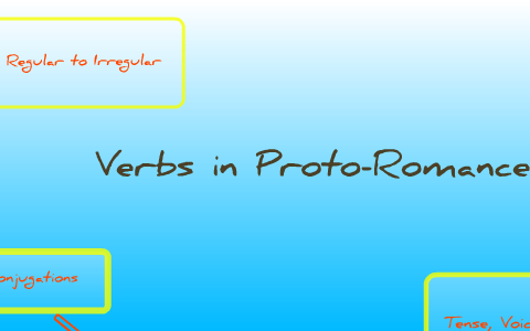 The Verbs in Proto-Romance by Anna Morten on Prezi