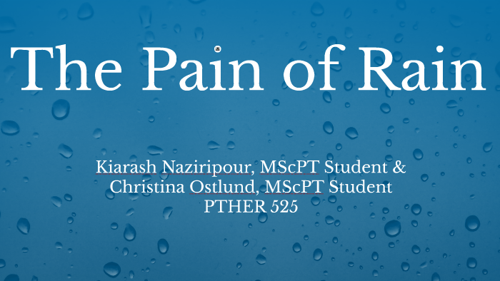 The Pain of Rain by Christina O. on Prezi