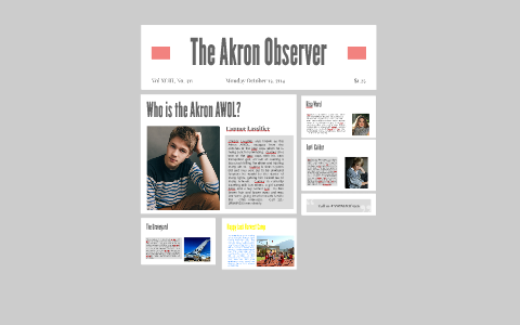 Who is the Akron AWOL by Kelsi Putnam on Prezi