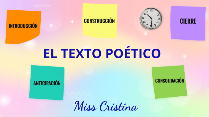 U3 T1 EL TEXTO POETICO by Cristina Pita on Prezi
