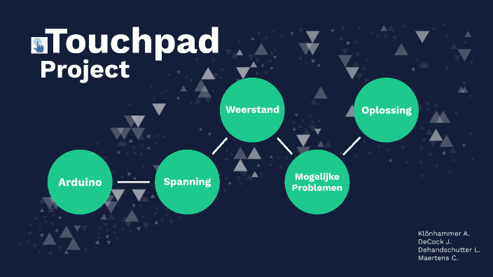 Project Touchpad by Alejandro Klonhammer on Prezi