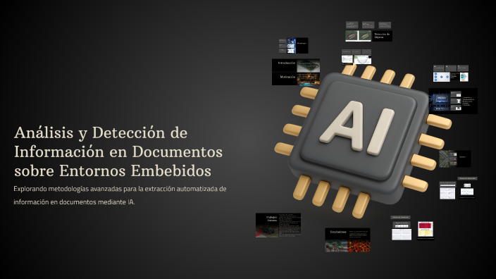 Análisis y Detección de Información en Documentos sobre Entornos ...