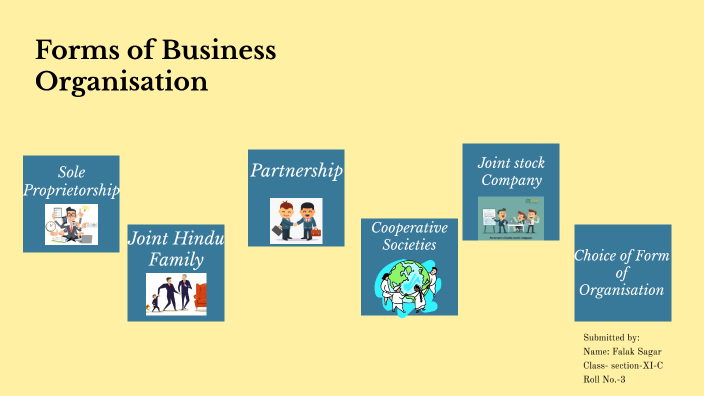 Chapter 2 Forms of Business Organisation by Falak Sagar on Prezi