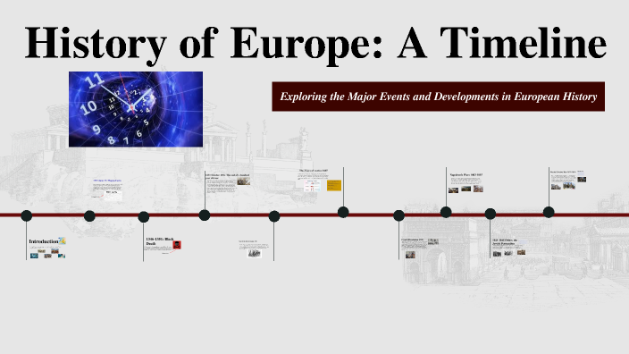 History of Europe: A Timeline by Sion Lee on Prezi