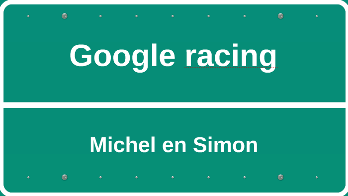 Google racing by - _ on Prezi