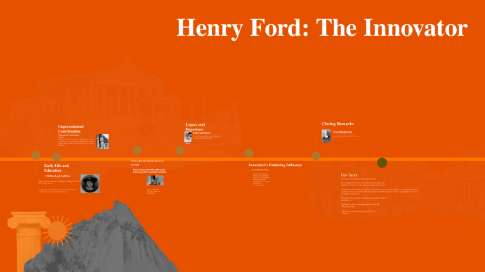 Henry Ford: The Innovator by Dylan Hermsen on Prezi