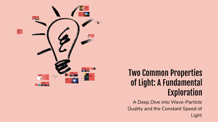 Two Common Properties of Light: A Fundamental Exploration by Chesna ...