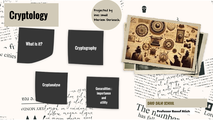 Cryptography by on Prezi