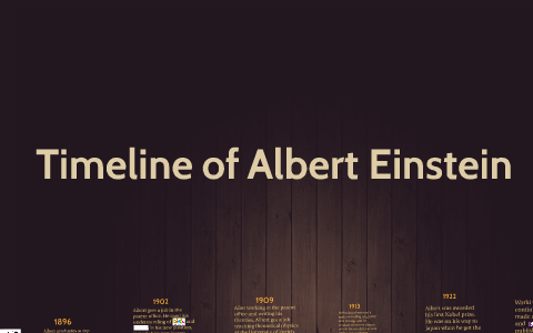 Timeline of Albert Einstein! by Jake Jones on Prezi