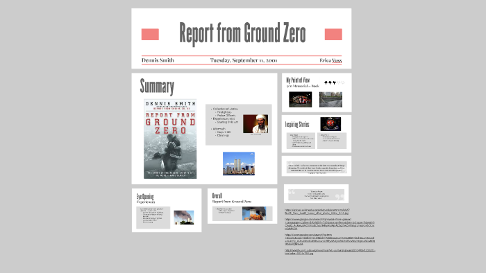 Report from Ground Zero by Erica Voss on Prezi