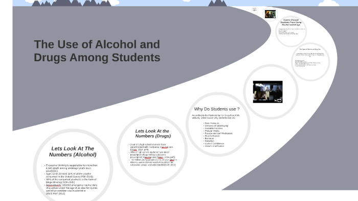 The Use of Alcohol and Drugs Among Students by Mikolas Roberson