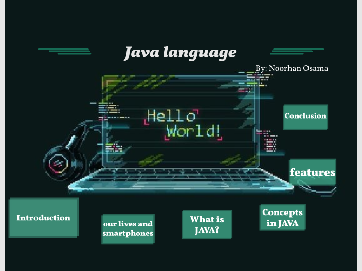 Java language by Noorhan Osama on Prezi