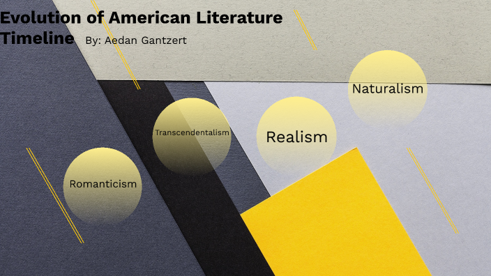 Evolution of American Literature Timeline by Aedan Gantzert on Prezi