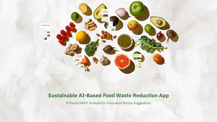 Sustainable AI-Based Food Waste Reduction App by Youssef Masmoudi on Prezi