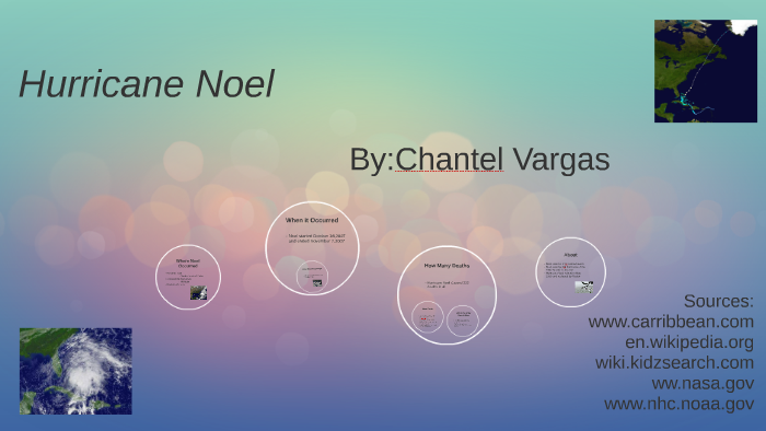Hurricane Noel by Chantel Vargas on Prezi