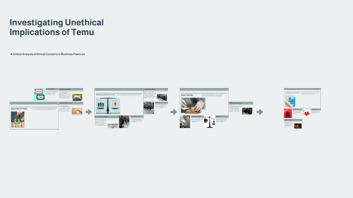 Investigating Unethical Implications of Temu by Morgan Cohen on Prezi