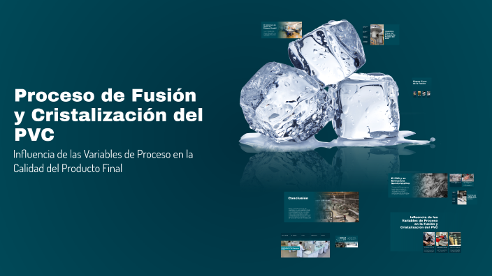 Proceso de Fusión y Cristalización del PVC by rafael Martínez on Prezi