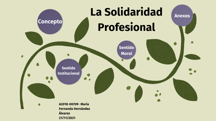 La solidaridad profesional by maria fernanda hernandez alvarez on Prezi