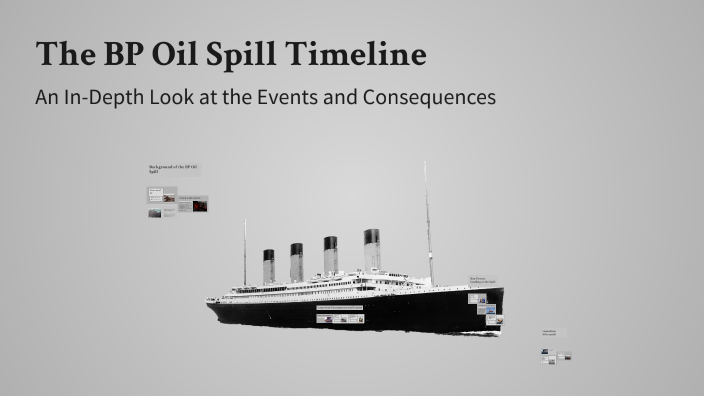 The BP Oil Spill Timeline by Hads B on Prezi