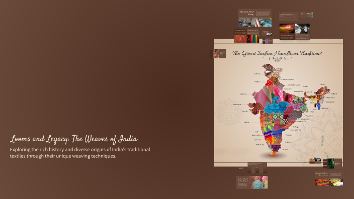 Looms and Legacy: The Weaves of India by a m on Prezi