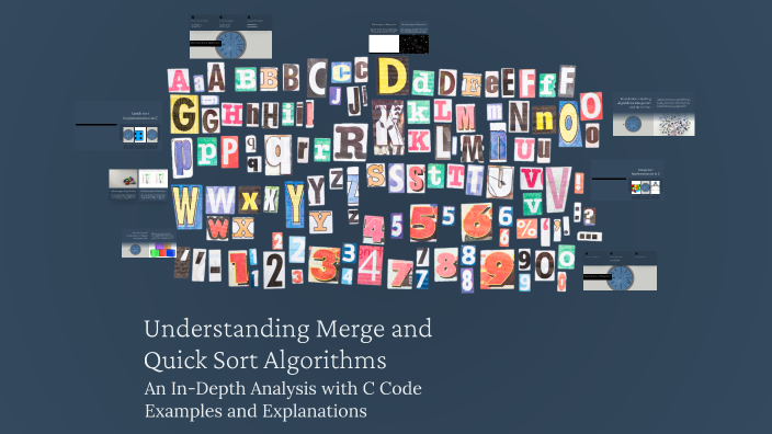 Understanding Merge and Quick Sort Algorithms by SAI KRISHNAN S CSE on Prezi