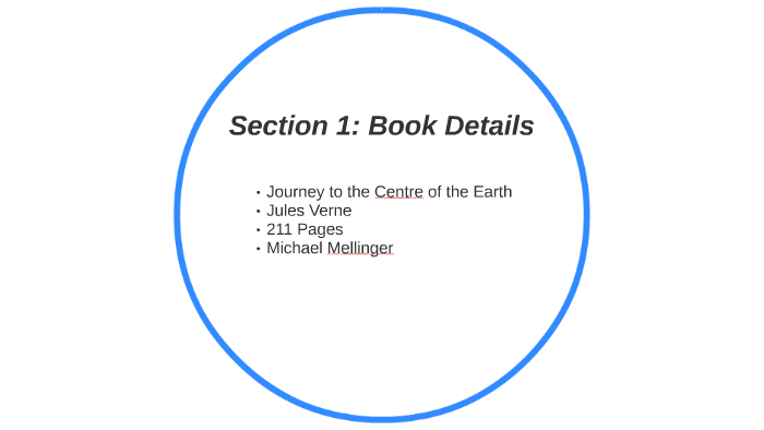 Section 1: Book Details by michael mellinger on Prezi