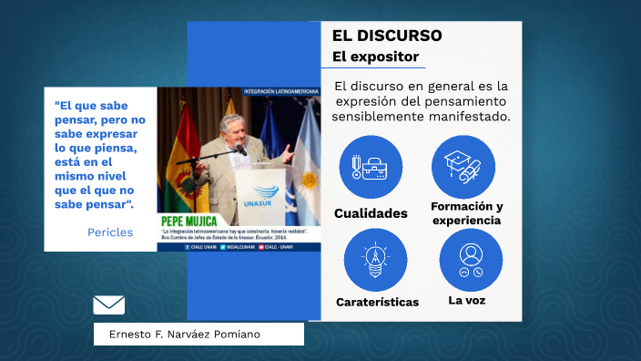 el expositor: cualidades y características by Ernesto Narvaez Pomiano ...