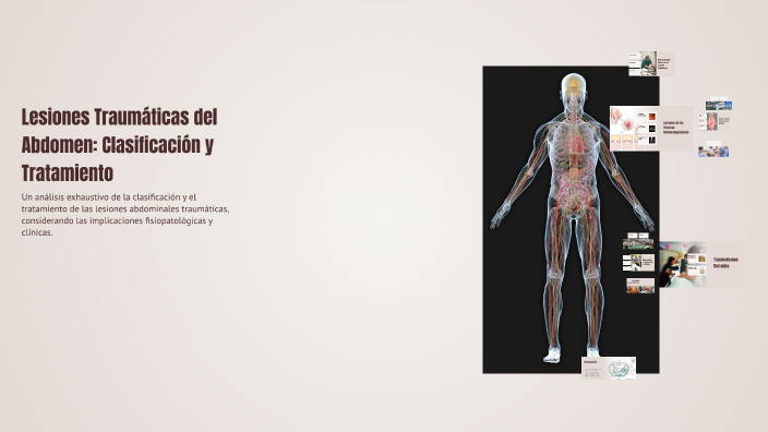 Lesiones Traumáticas del Abdomen: Clasificación y Tratamiento by Carmem ...