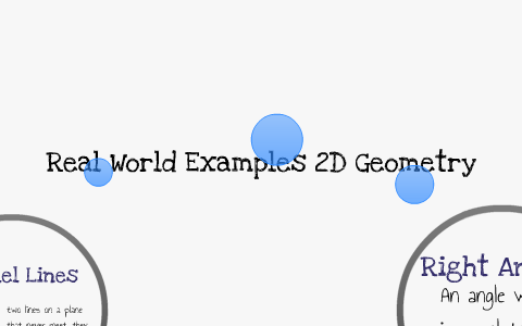 real world examples of 2D geometry by Anna Maupin on Prezi