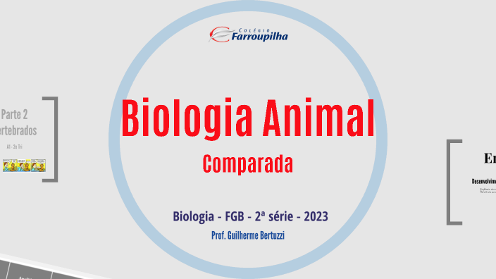 2023 INV Biologia Animal Comparada by Guilherme Bertuzzi on Prezi
