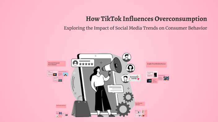 How TikTok Influences Overconsumption by Aya H on Prezi