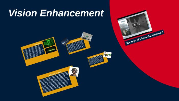 Vision Enhancement by James Young on Prezi