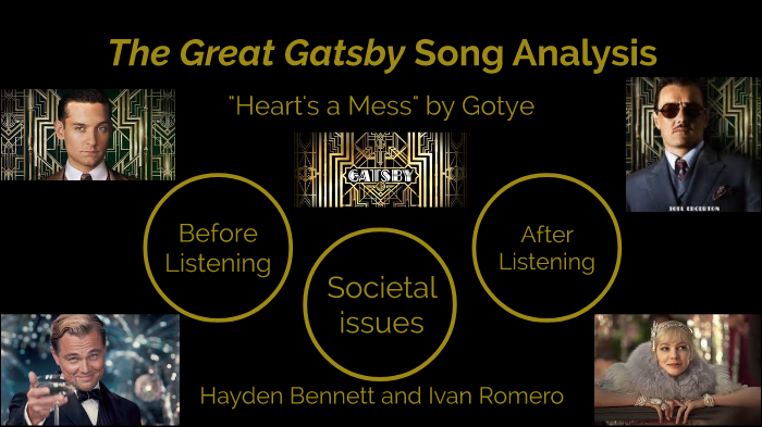 Great Gatsby Song Analysis by Hayden Bennett on Prezi