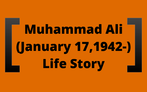 Muhammad Ali Timeline by Joseph Kane