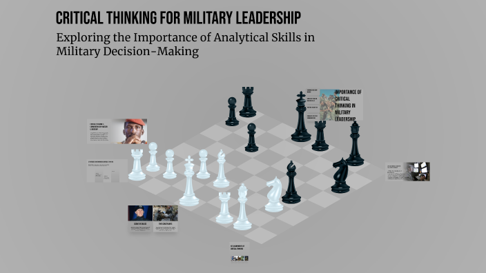 Critical Thinking for Military Leadership by shaktikumar upadhyay on Prezi