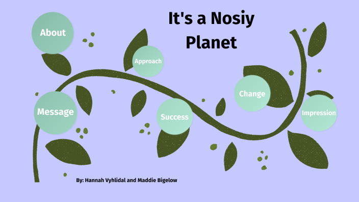 Its a noisy planet by maddie bigelow on Prezi