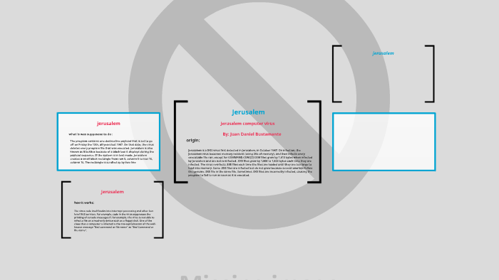 Jerusalem computer virus by Juan Daniel Bustamante on Prezi