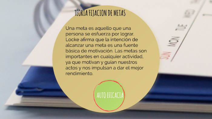 Teoria Fijación de Metas by Carol Morales on Prezi