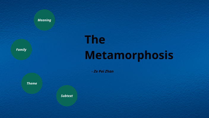 The Metamorphosis by Iamthe1whoknocks on Prezi