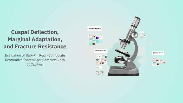 Cuspal Deflection, Marginal Adaptation, and Fracture Resistance by 4 ...