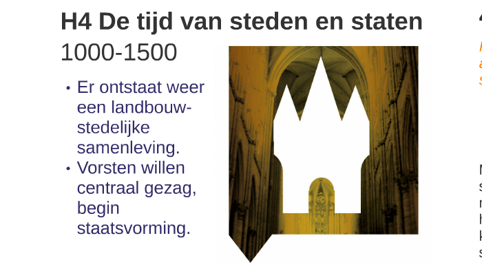 4H H4 De tijd van steden en staten by M. Lina on Prezi