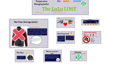 Temperature Changing Jacket by Jaden Yumeko on Prezi