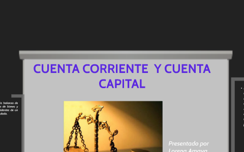 CUENTA CORRIENTE Y CUENTA CAPITAL by Lorena AMAYA on Prezi