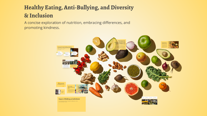 Healthy Eating, Anti-Bullying, and Diversity & Inclusion by guy dargham ...